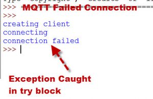 Paho Python MQTT Client - Working with Connections