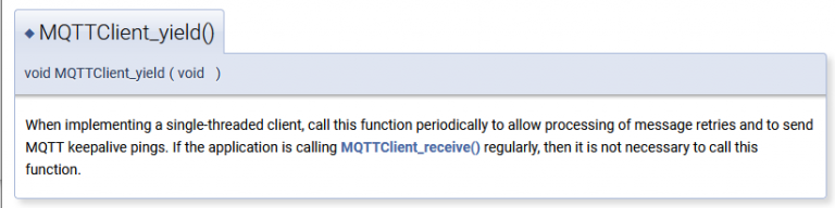 Paho MQTT C Client Introduction
